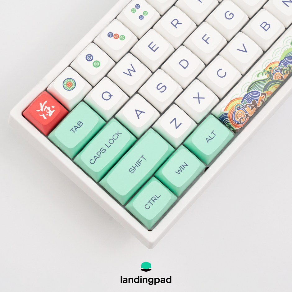 LandingPad Custom Mahjong Mechanical Keyboard Collection