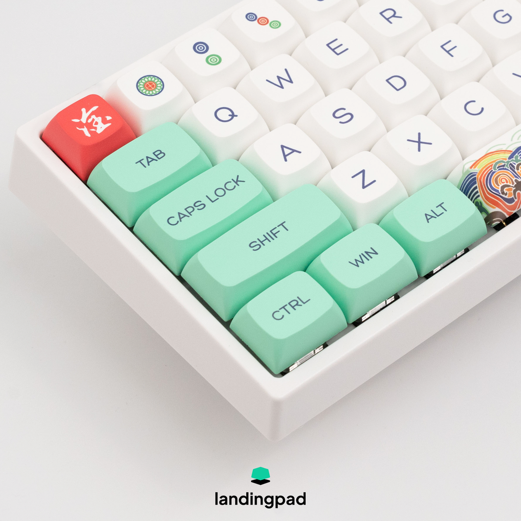 LandingPad Custom Mahjong Mechanical Keyboard Collection