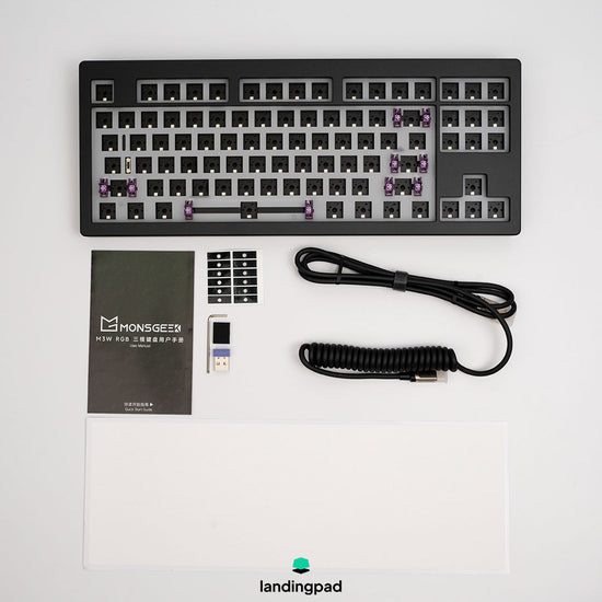 M3W TKL Keyboard DIY Kit | Premium TKL Hotswap Mechanical Keyboard