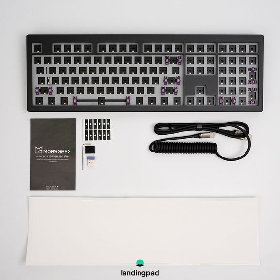 M5W 100% Keyboard DIY Kit | Premium 100% Hotswap Mechanical Keyboard