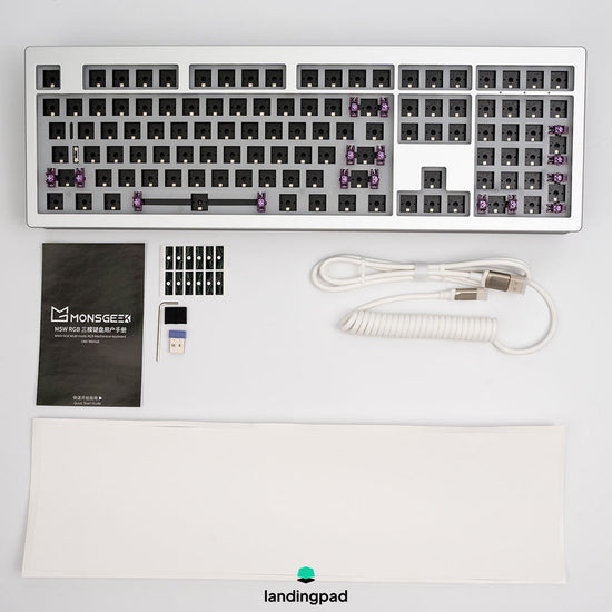 M5W 100% Keyboard DIY Kit | Premium 100% Hotswap Mechanical Keyboard