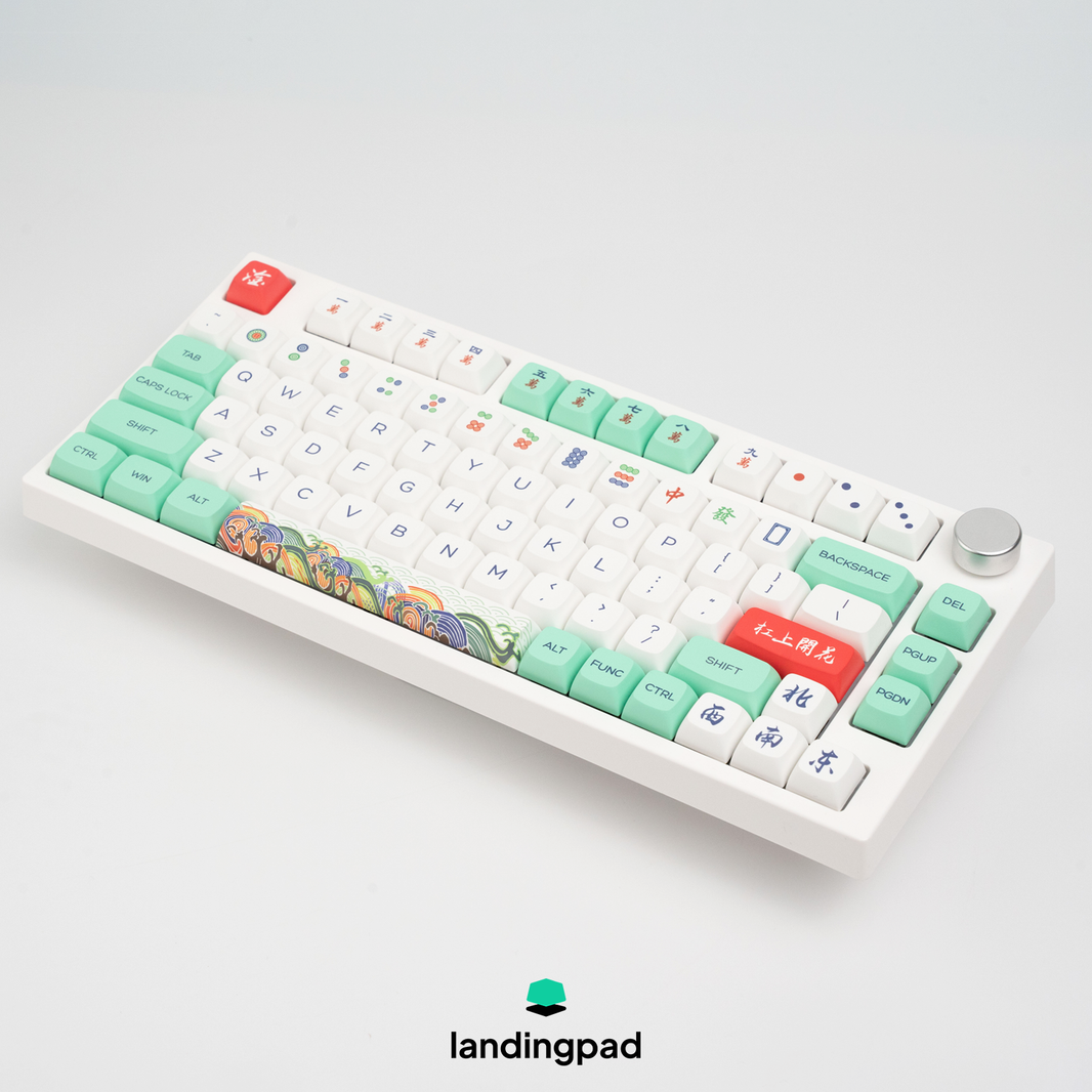 LandingPad Custom Mahjong Mechanical Keyboard Collection