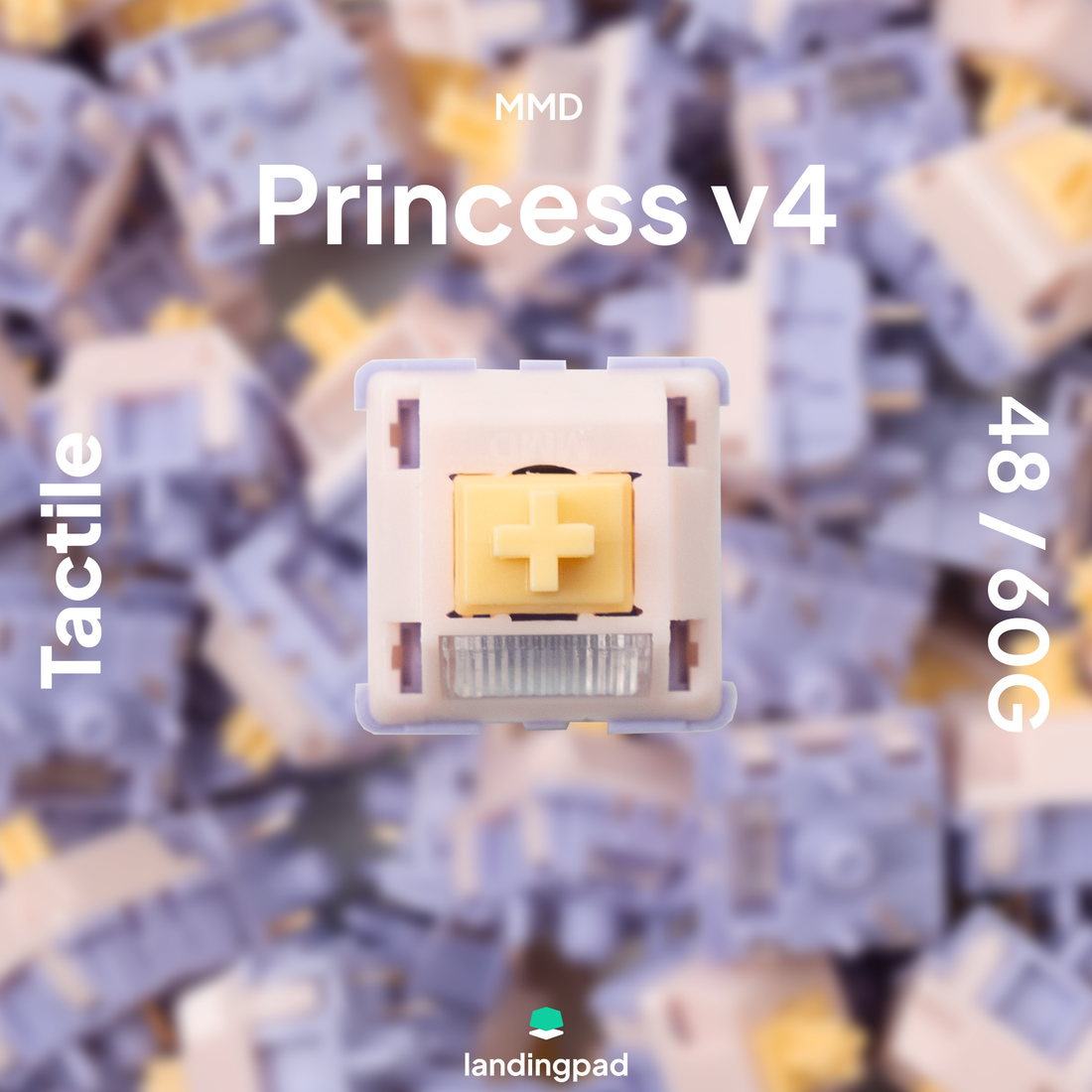 MMD Princess Linear / Tactile Switches | Affordable Mechanical Keyboard ...