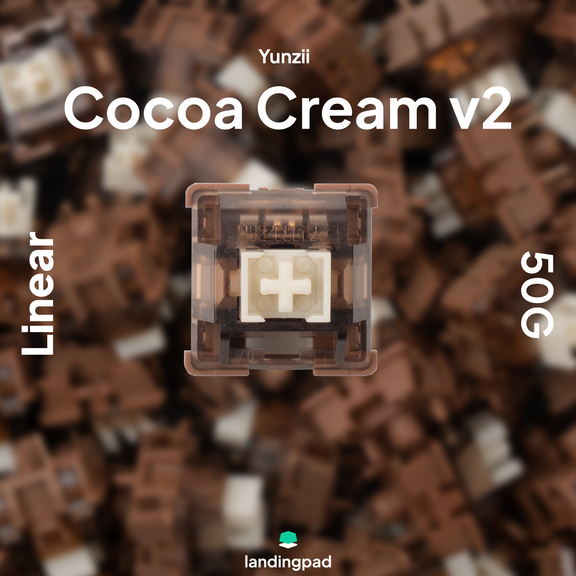 Yunzii Cocoa Cream v2 Switches