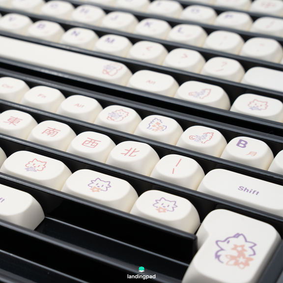 Mahjong MOA PBT Keycap Set | Custom Keyboard Keycaps