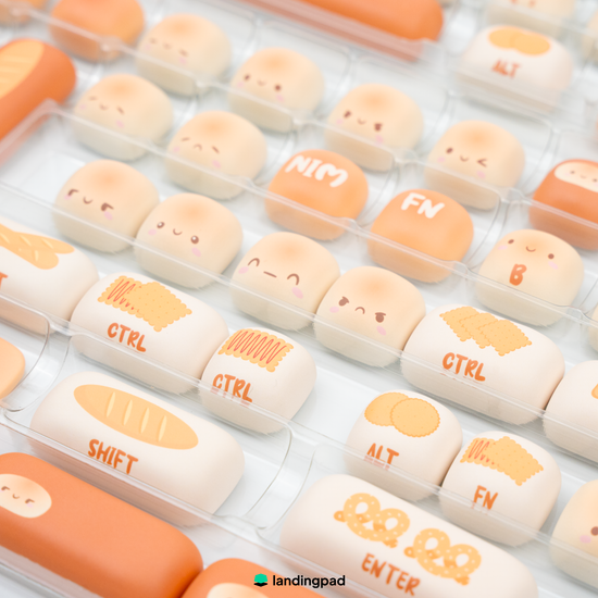 MOG Bun Wonderland Keycap Set | Custom Keyboard Keycaps