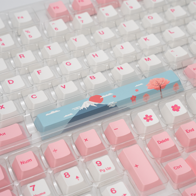 Sakura PBT Keycap Set | Custom Keyboard Keycaps