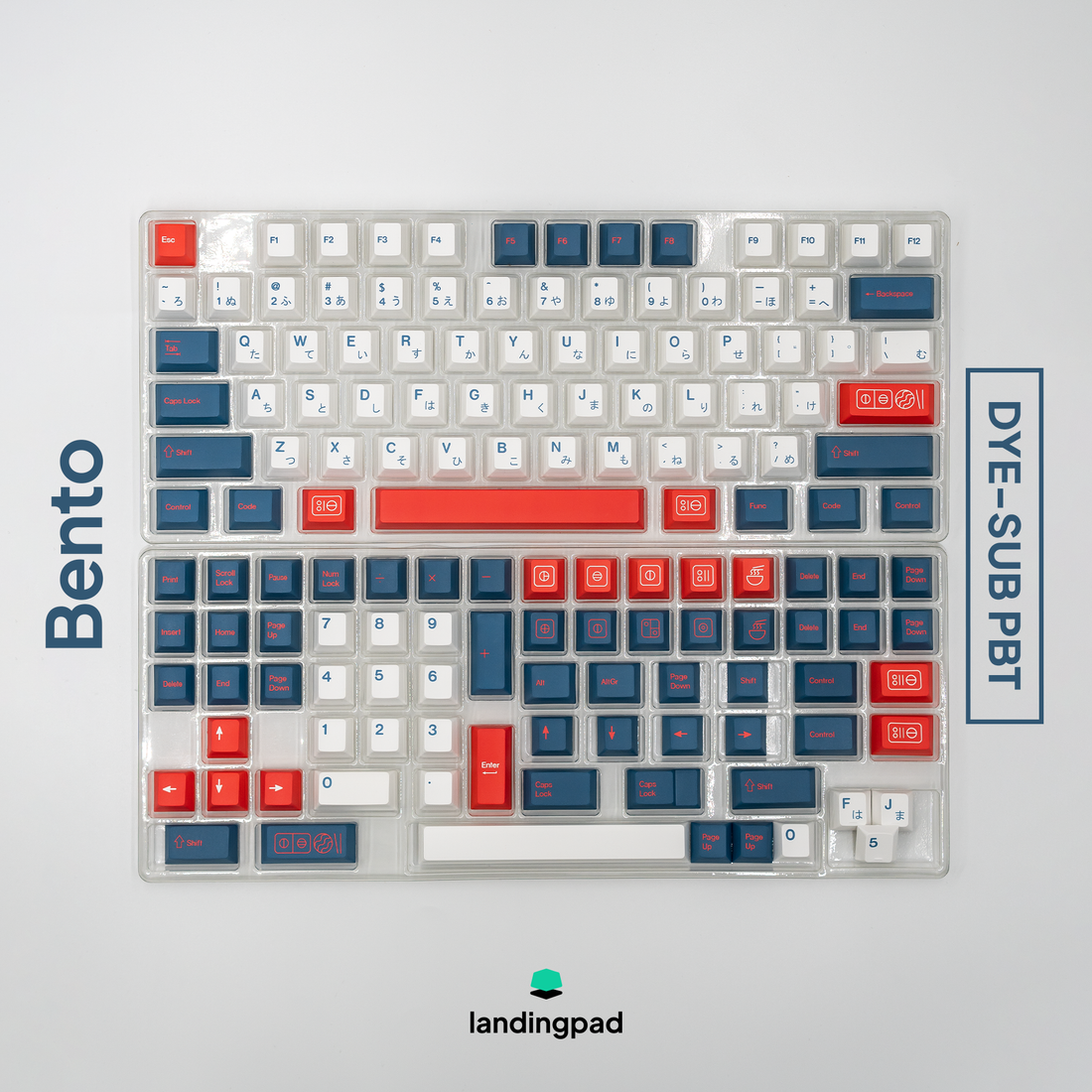 Bento PBT Keycap Set | Custom Keyboard Keycaps