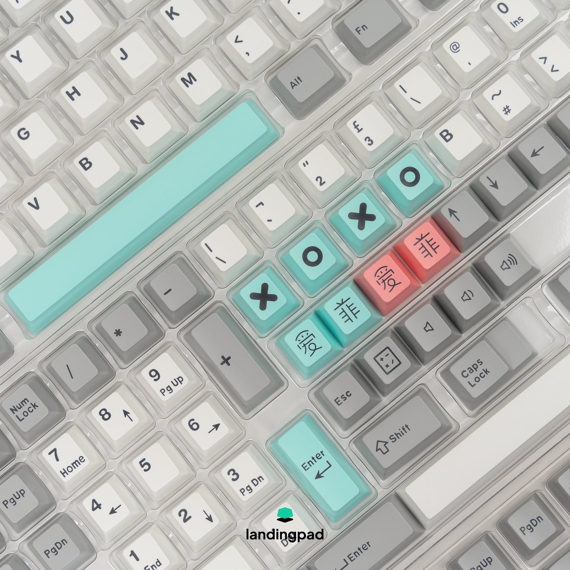 Modern Dolch Light (Modo Light) ABS Keycap Set | Keyboard Keycaps