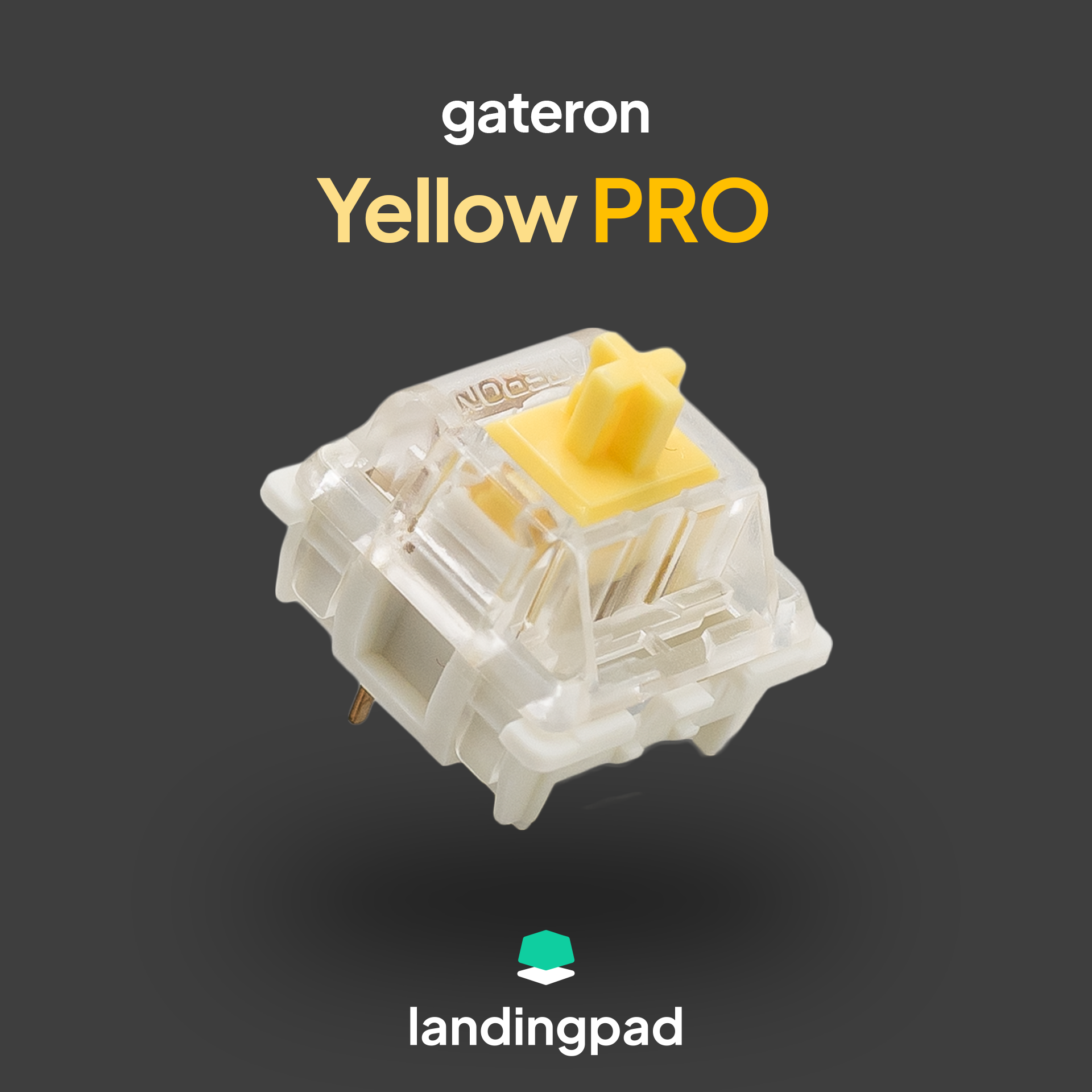 Gateron Yellow Pro Switch | Affordable Keyboard Switches